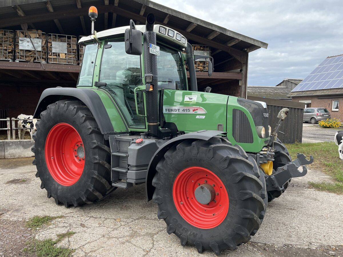 Fendt 415 Vario voor de familie Derksen uit Hemden (Dld) – Hoftijzer
